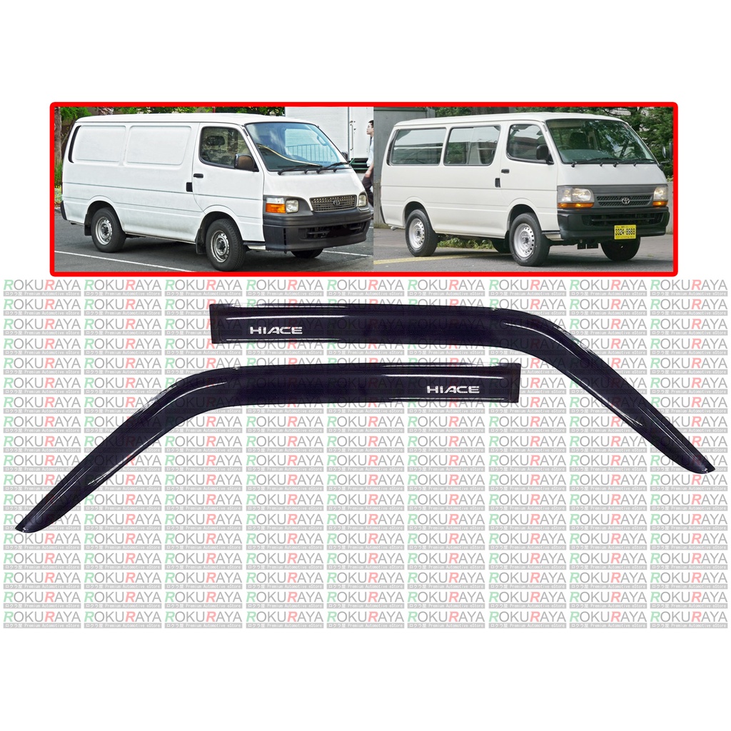 Toyota Hiace H100 KDH100 4th Gen (1999 - 2004) Small (8cm Width) Window ...