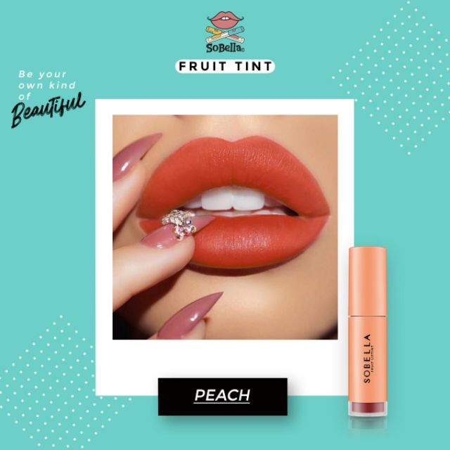 💥PEACH Liptint Sobella💥🔥💯% ORIGINAL🔥 | Shopee Malaysia