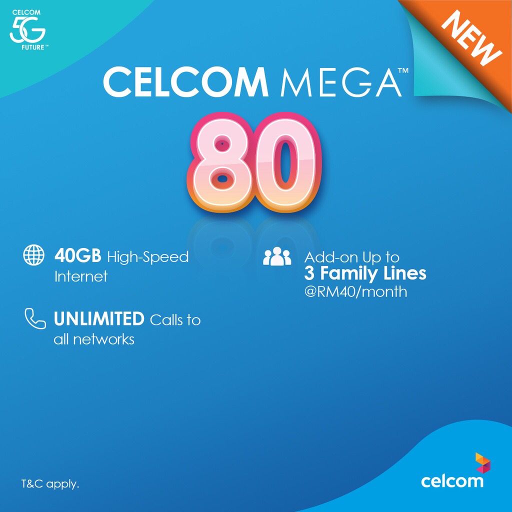 Celcom MEGA™ Postpaid 80 VIP NUMBER | Shopee Malaysia