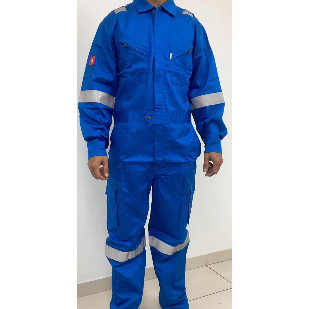 SHAMARR FIRE RETARDANT COVERALL | SIRIM SAFETY FRC NFPA2112 | Shopee ...