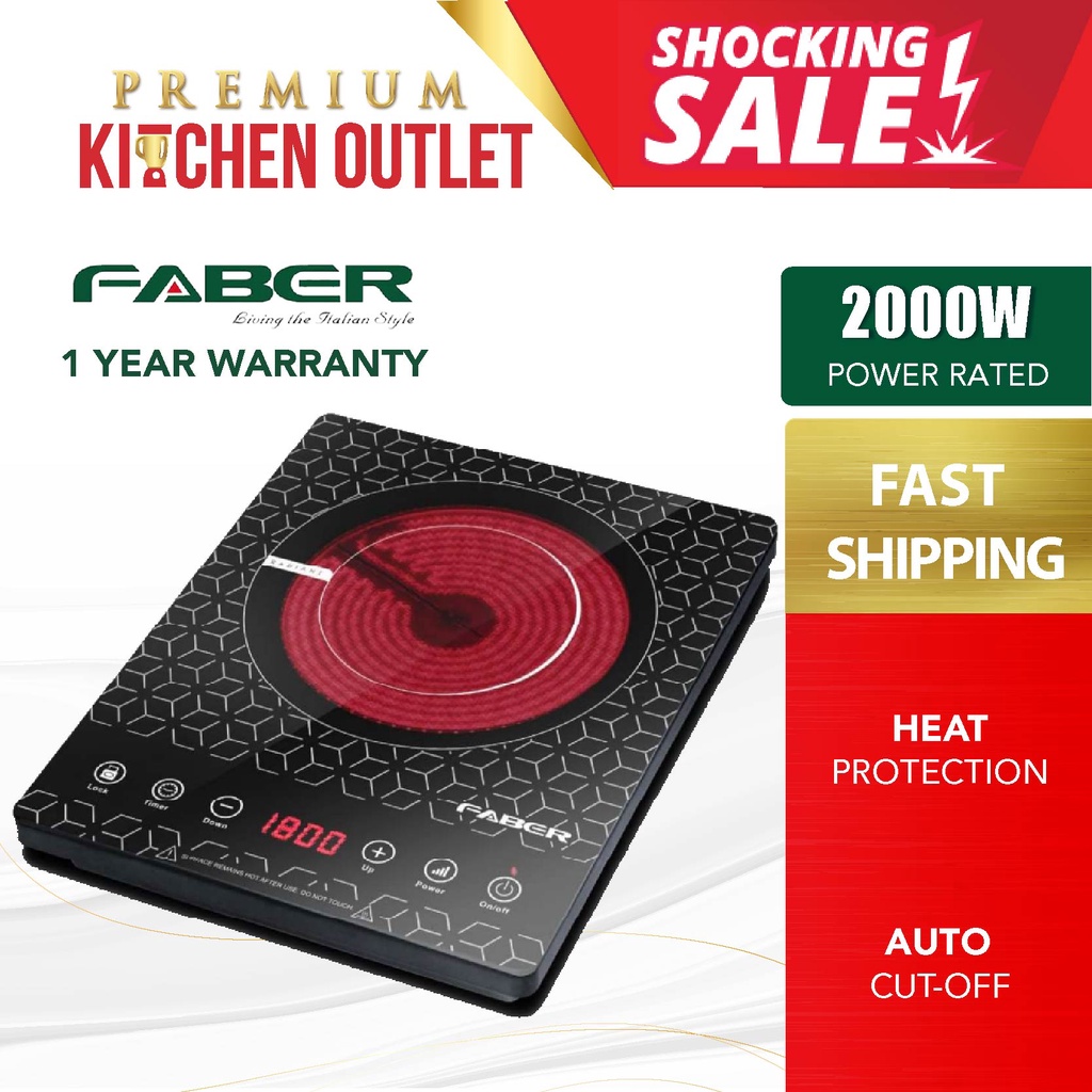 Faber 2000W Ceramic Cooker | FCC XERA MF30 | Faber 2000W Ceramic Cooker ...