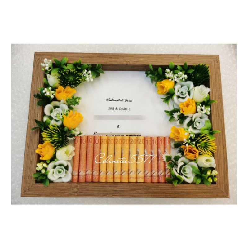 Frame Picture /Frame DIY Mas Kahwin | Shopee Malaysia