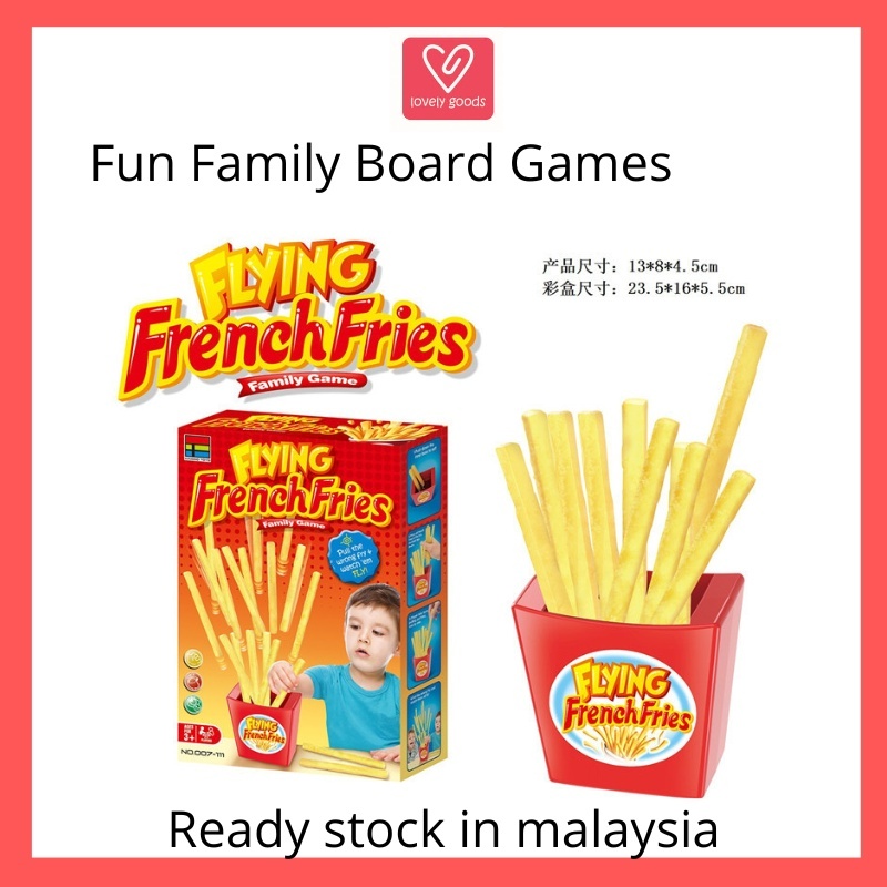 flying french fries games, flying fries games,family board games, Fun ...