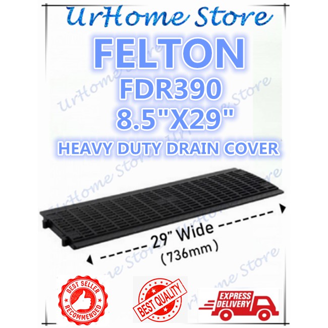 FELTON Drain Cover PVC Penutup Longkang Plastic Tutup Longkang Plastik ...