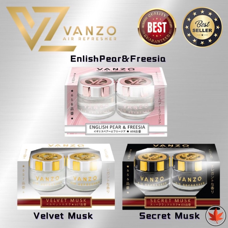 BUY 2 RM42*Ready stock* Vanzo Car Perfume Full Range Car Air Freshener ...