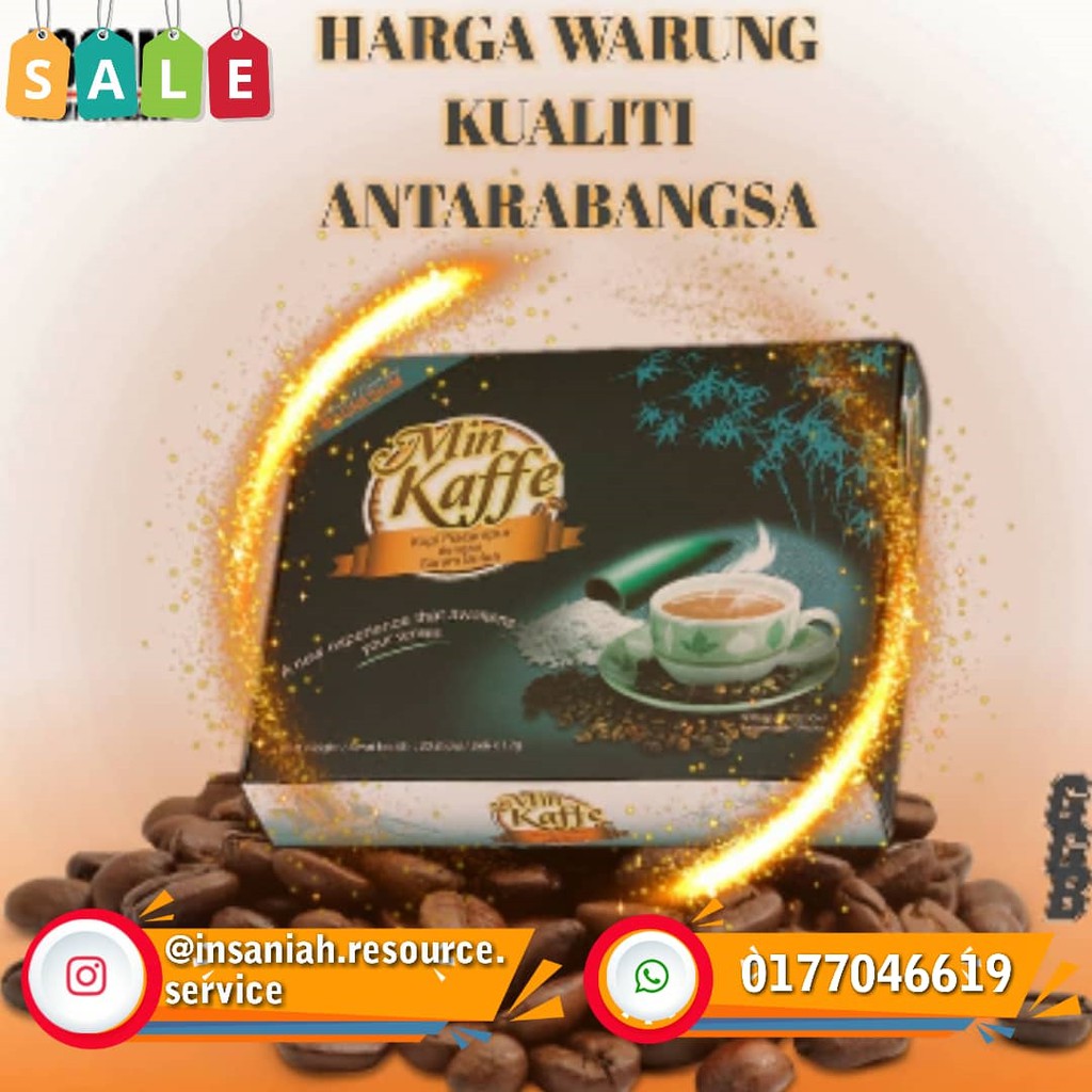 🔥ORIGINAL MIN KAFFE🔥 KOPI ANTARABANGSA | Shopee Malaysia