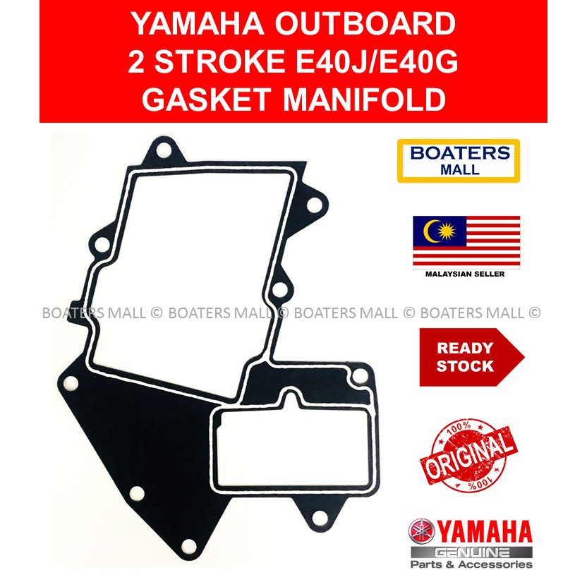 YAMAHA OUTBOARD 6F5-13646-A2 Gasket Manifold 2 (E40J / E40G) | Shopee Malaysia