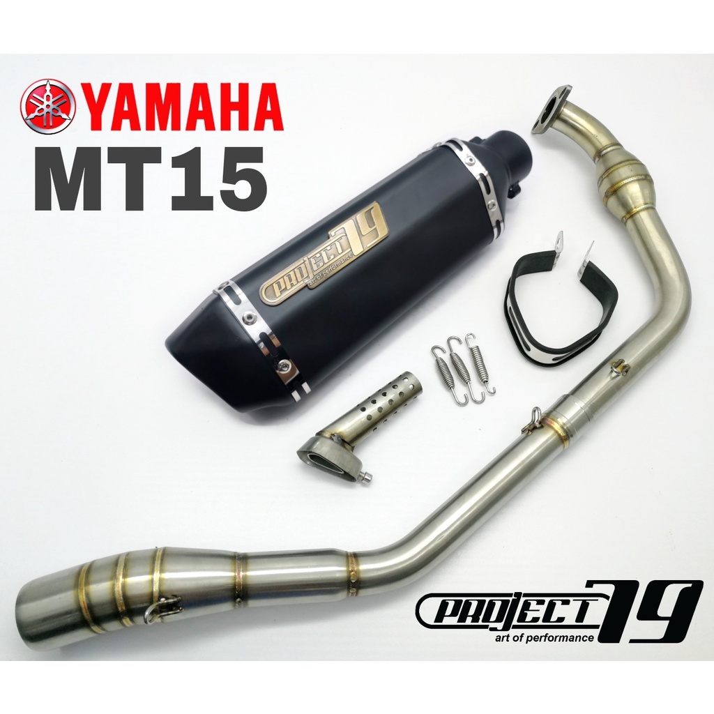 Project 79 Exhaust Yamaha R15 V3 MT15 2020 R15M Universal Muffler 51mm ...