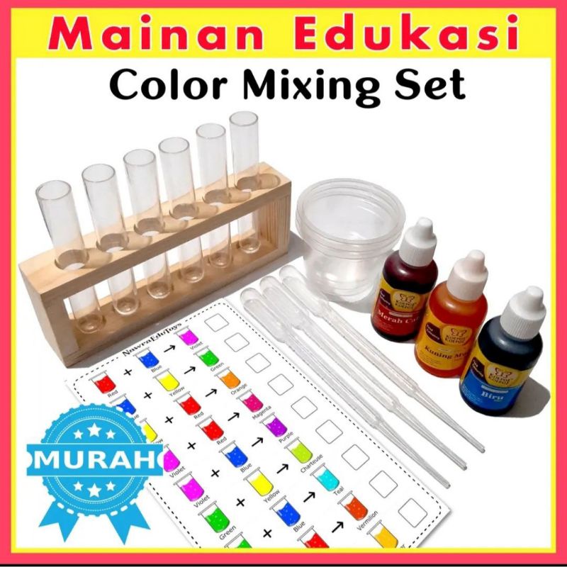 Mixed COLOR Educational Toy Package/COLOR MIXING Set Montessori ...