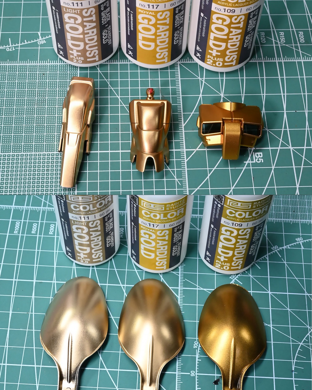 [RADITZ STUDIO] STARDUST & METALLIC SERIES Pre-Thinned Paint For Gundam ...