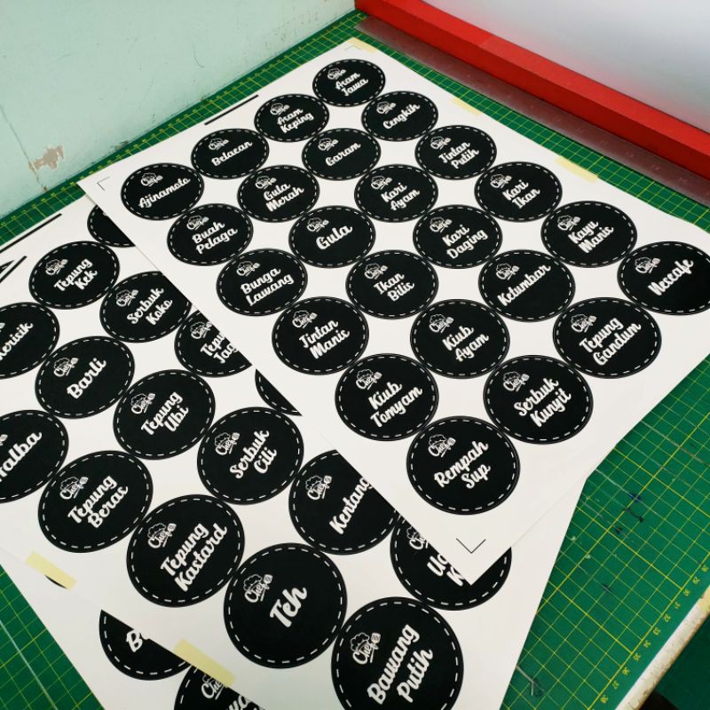 STICKER DAPUR GLOSSY | Shopee Malaysia