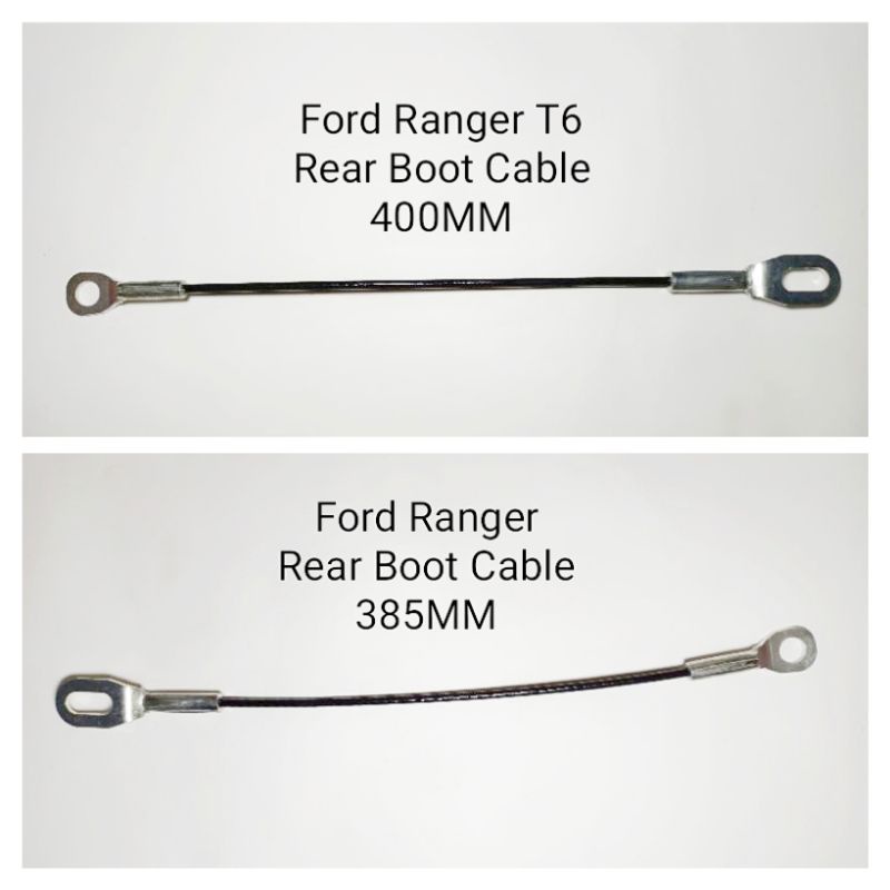 Ford Ranger T6 Rear Boot Cable(400MM/385MM) | Shopee Malaysia