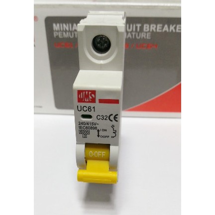 [SIRIM] MCB Single Phase UMS ISOLATOR 10A/20A/32A/63A 2POLE Miniature ...