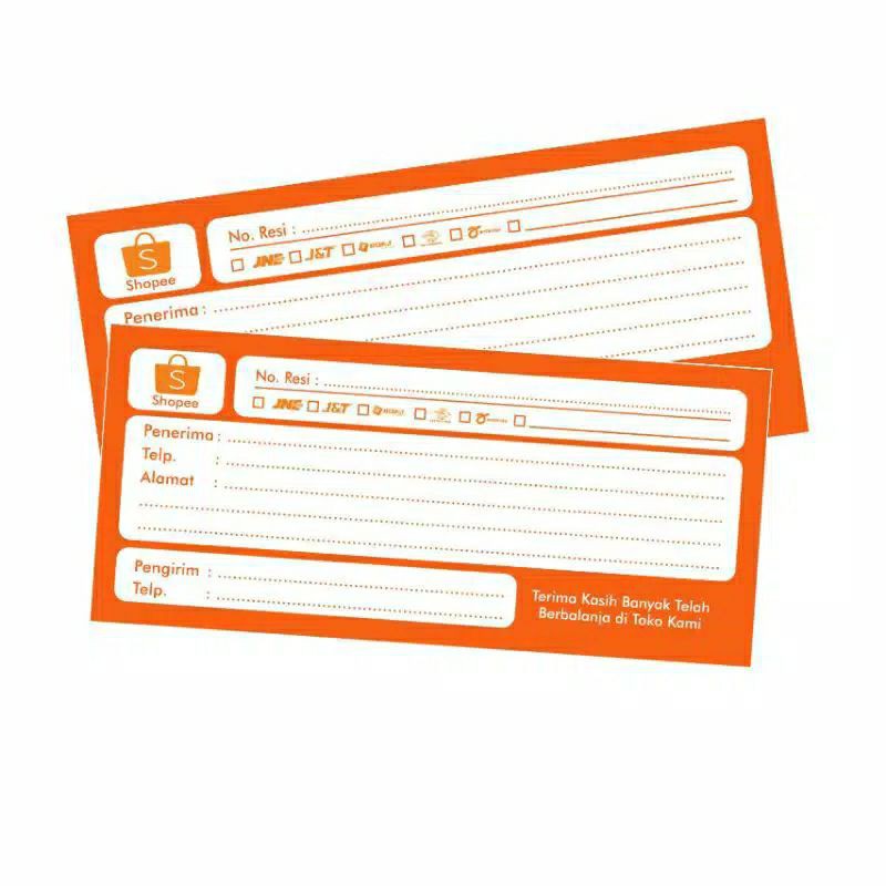 Shopee special online shop delivery labels/shopee delivery labels ...