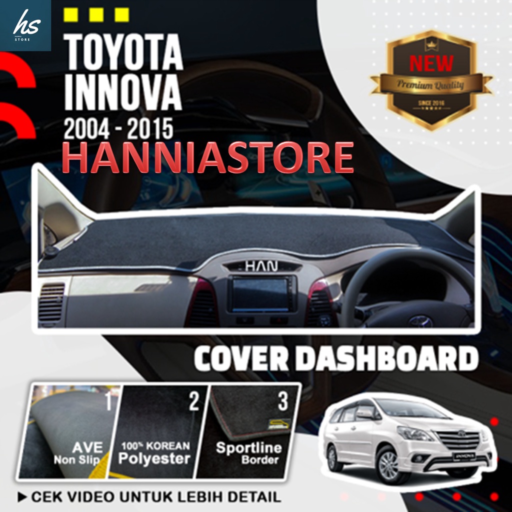 Innova Gen1 Premium Dashboard Cover Toyota Innova Gen1 Dashboard Cover ...