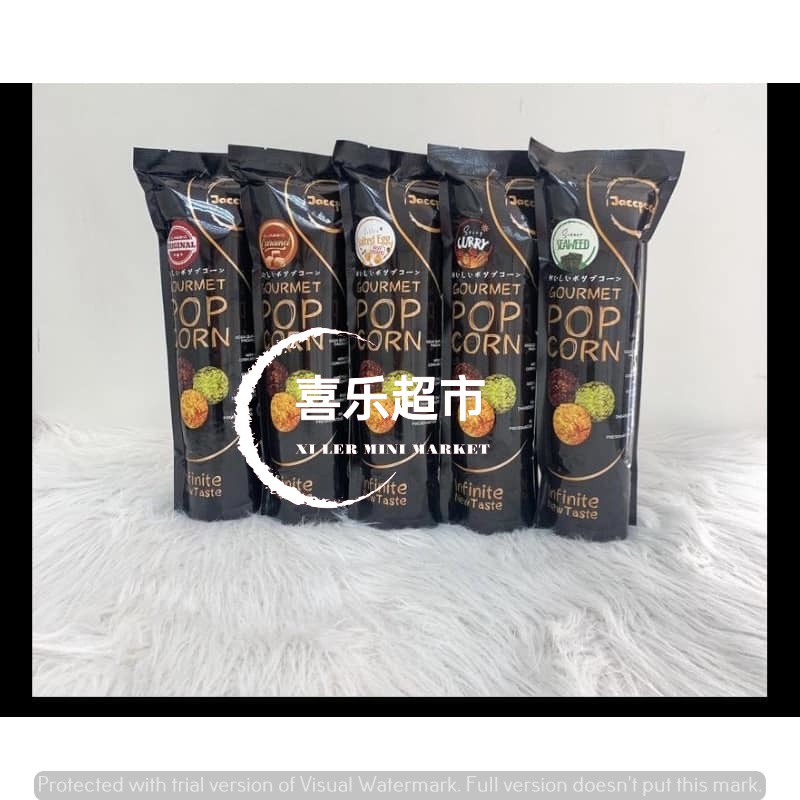 Popcorn 爆米花 Jaccpeco Popcorn CaramelOriginalCurry SeaweedSalted Egg【Halal Ready Stocks】 70g-100g ...
