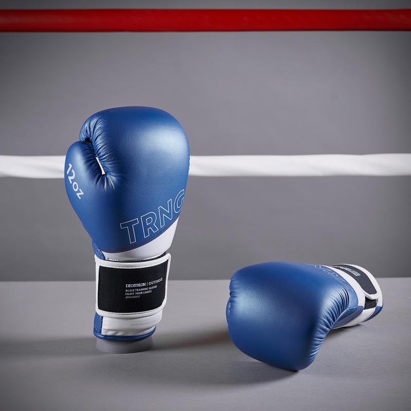 OUTSHOCK Boxing training gloves blue Boxing Gloves Punching Gloves ...