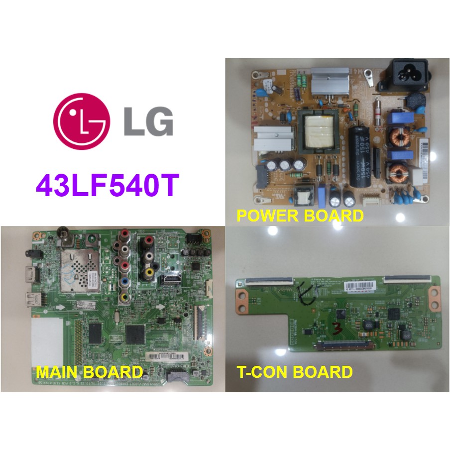 LG LED TV 43LF540T 43LF540T-TB Power Board E247691 Main Board ...