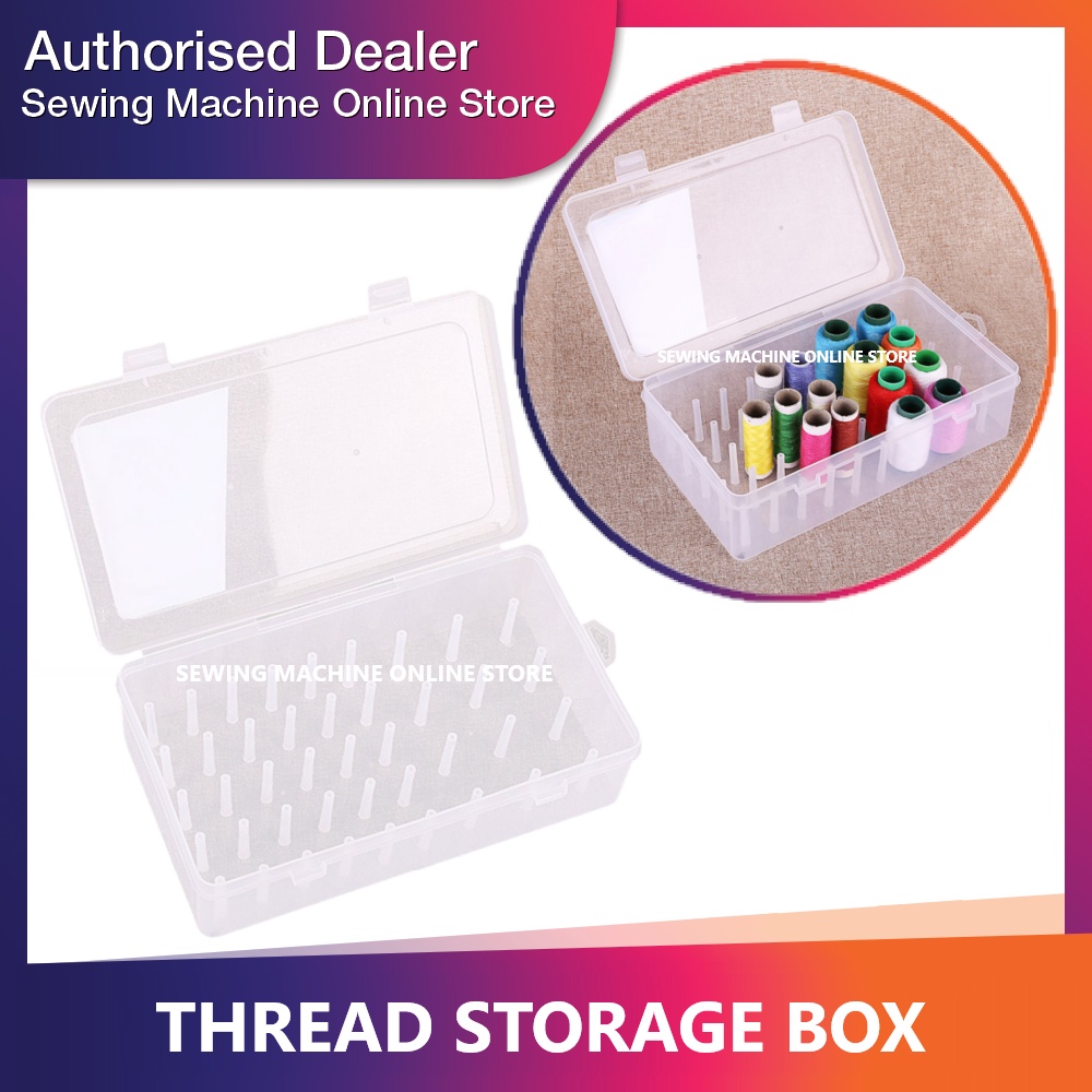 🔥READY STOCK🔥 Thread Storage Box / Thread Spools Container Empty Case ...