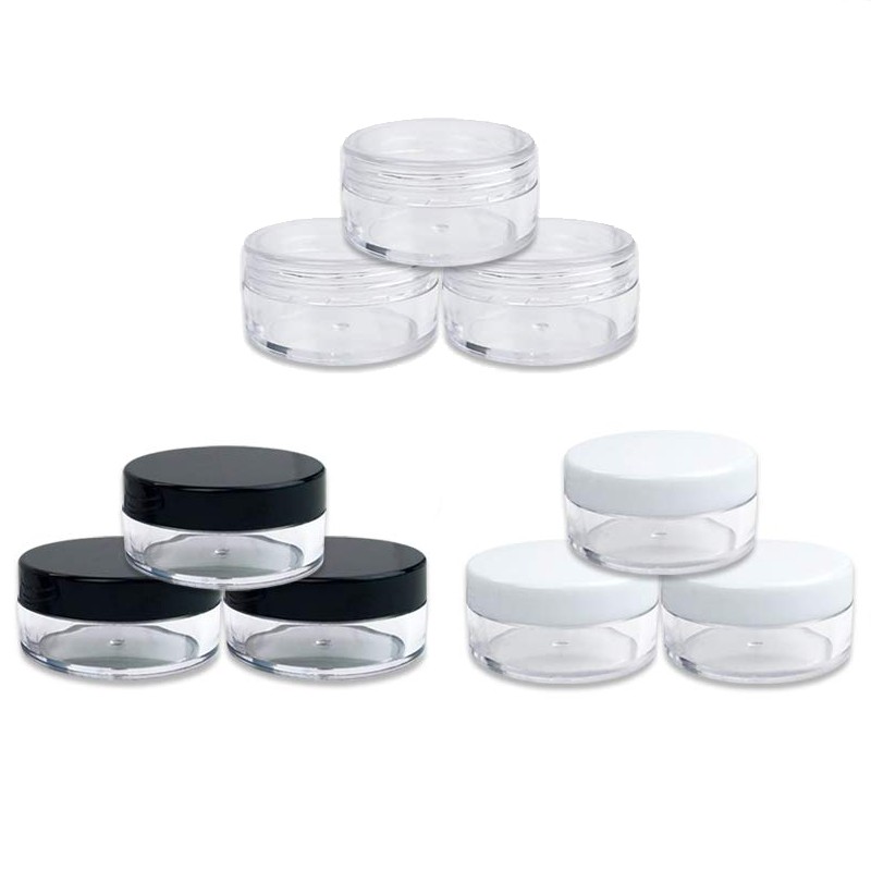 [100Pcs] 10g Empty Cosmetic Containers Lip Balm Containers and shrink ...