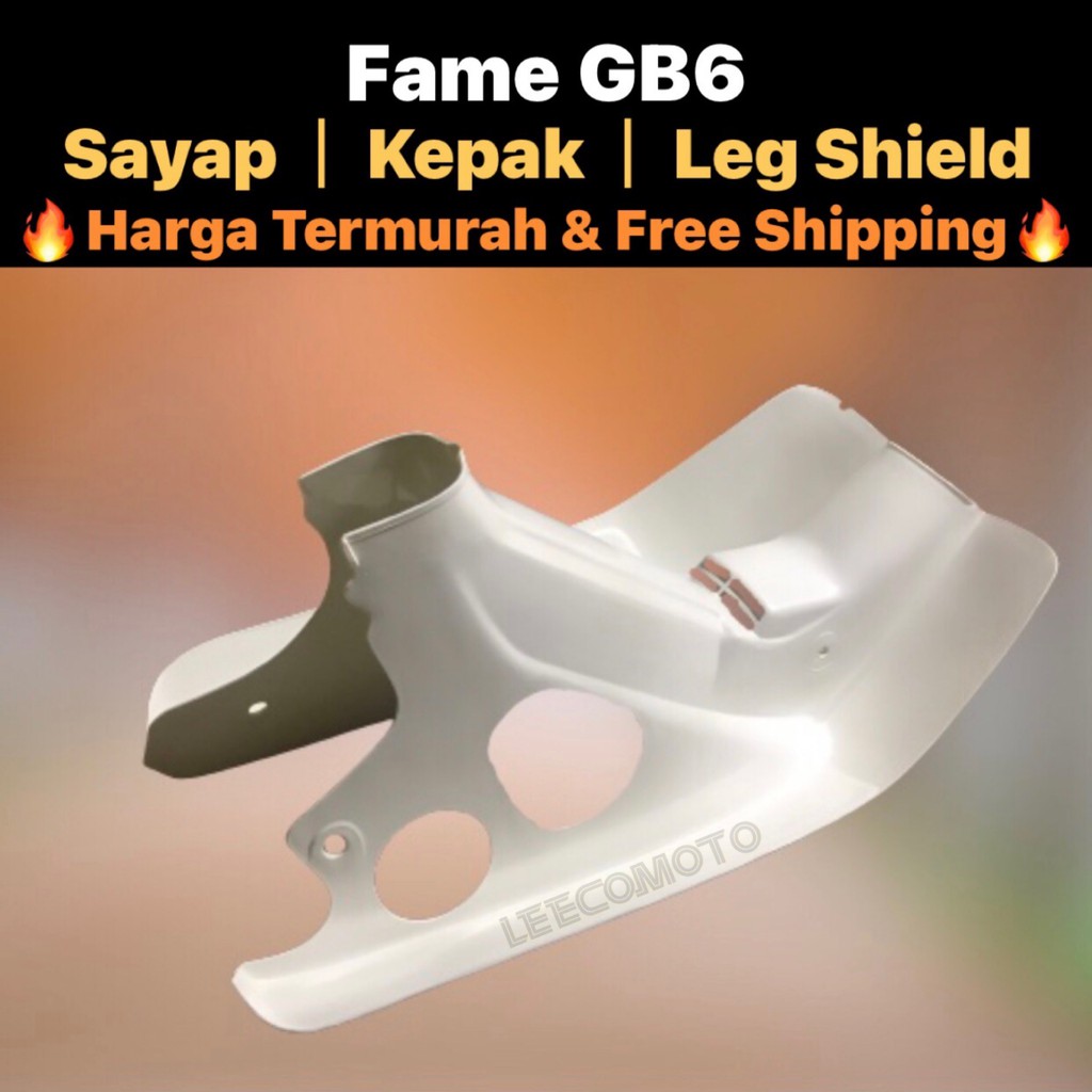 HONDA GB6 FAME FRONT COVER // FAME GB6 SAYAP , KEPOK , KEPAK ...