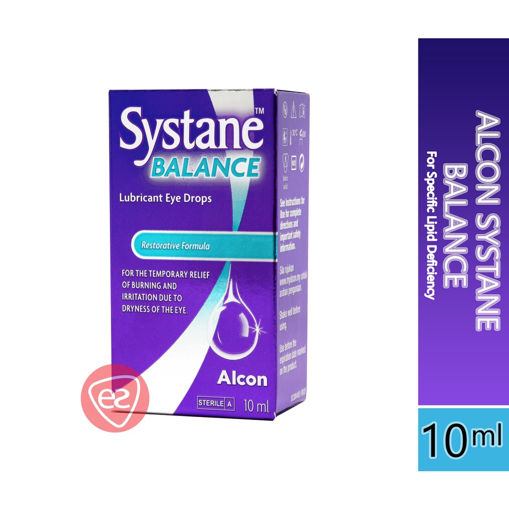 ALCON SYSTANE BALANCE LUBRICANT EYE DROPS 10ML | Shopee Malaysia