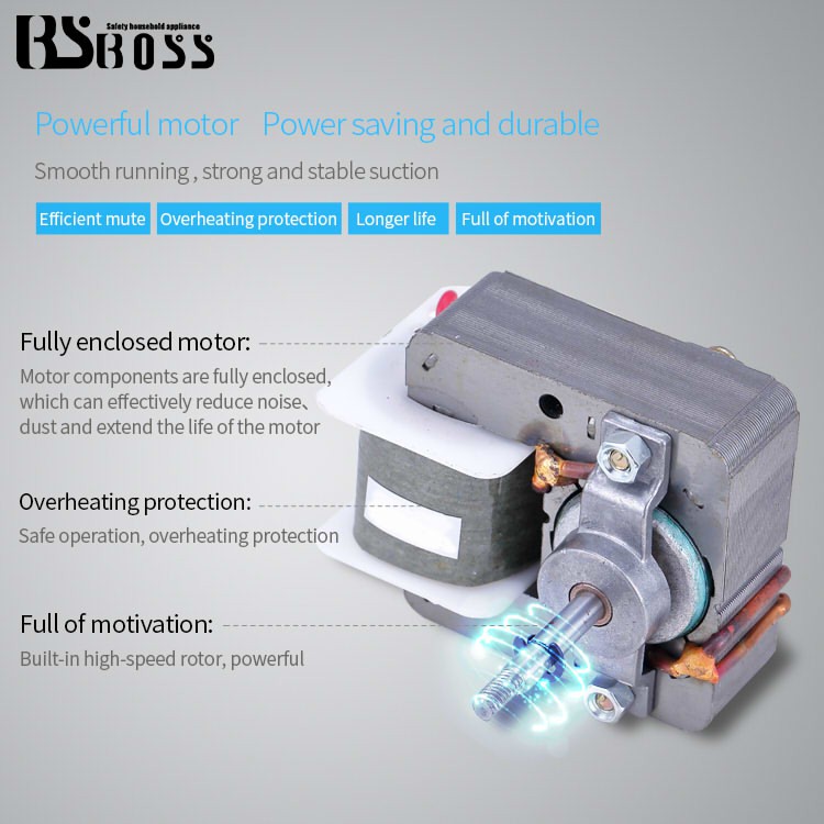 BS BOSS exhaust fan 6 inch 8 inch Round PVC Wall Type Ventilation fan ...