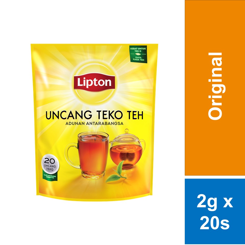 Lipton Potbag 2g x 20s | Shopee Malaysia