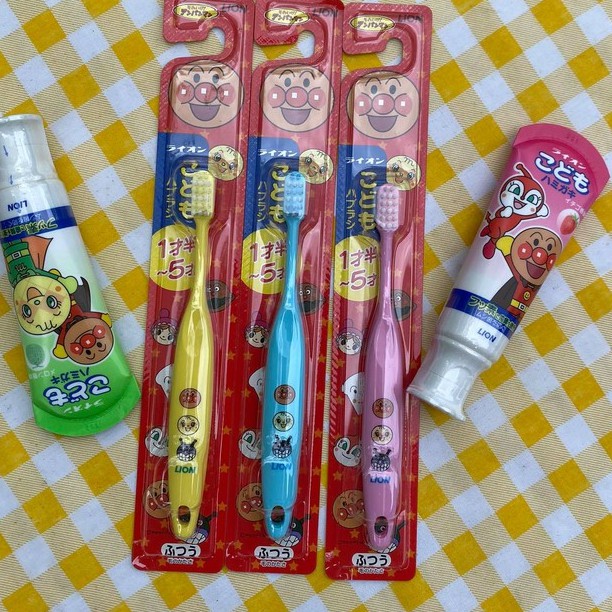Lion Children Toothbrush Anpanman >Anpanman Kids Toothbrush>Made in ...