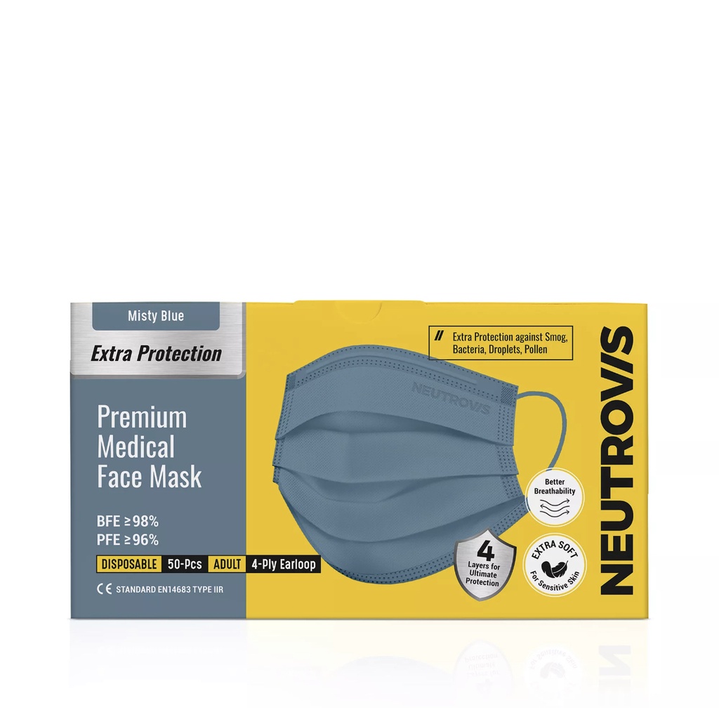 NEUTROVIS 4PLY Medical Face Mask - Adult | Shopee Malaysia