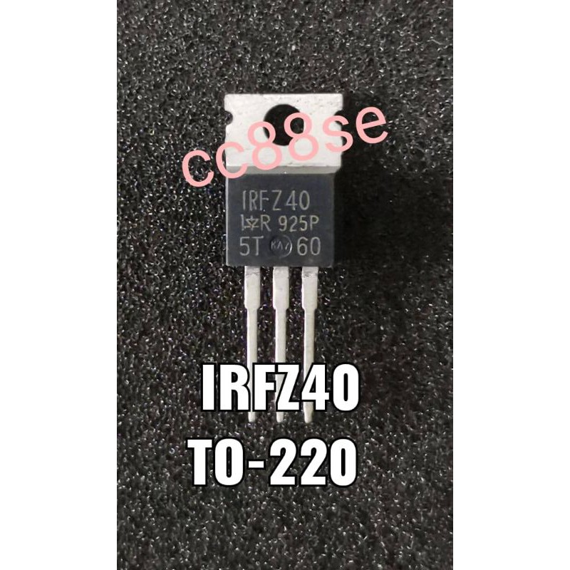 IRFZ40 IRFZ40N TO-220 N-CHANNEL MOSFET FET | Shopee Malaysia