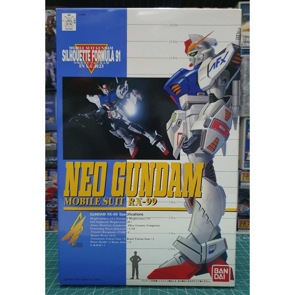 MS Gundam Silhouette Formula 91 - 1/100 - RX-99 NEO GUNDAM - BANDAI ...