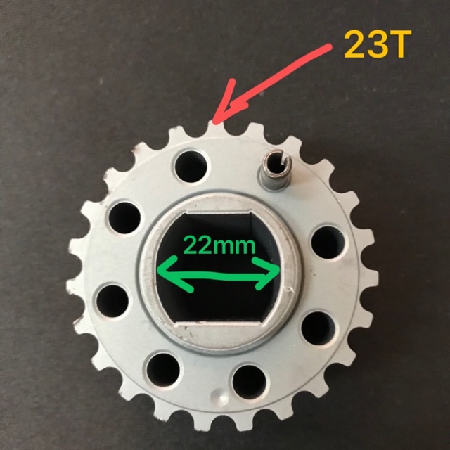 Proton Blm, Flx, Gen2, Persona, Satria Neo Timing Gear / Crank Shaft ...