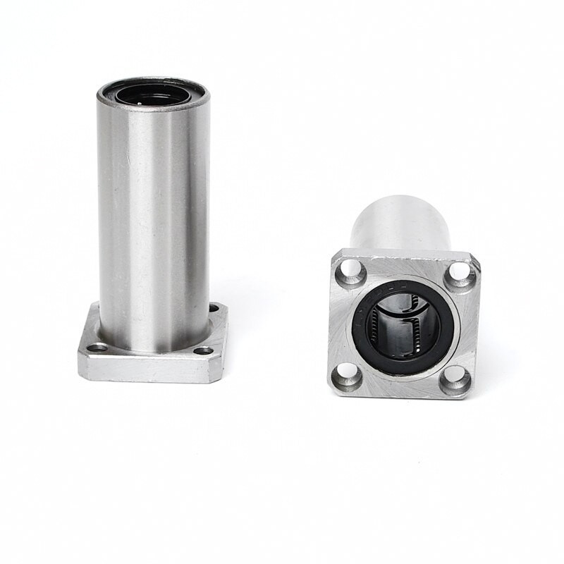 Long Rectangular Square Flange Linear Bearing LMK8LUU LMK10LUU M8 M10 ...