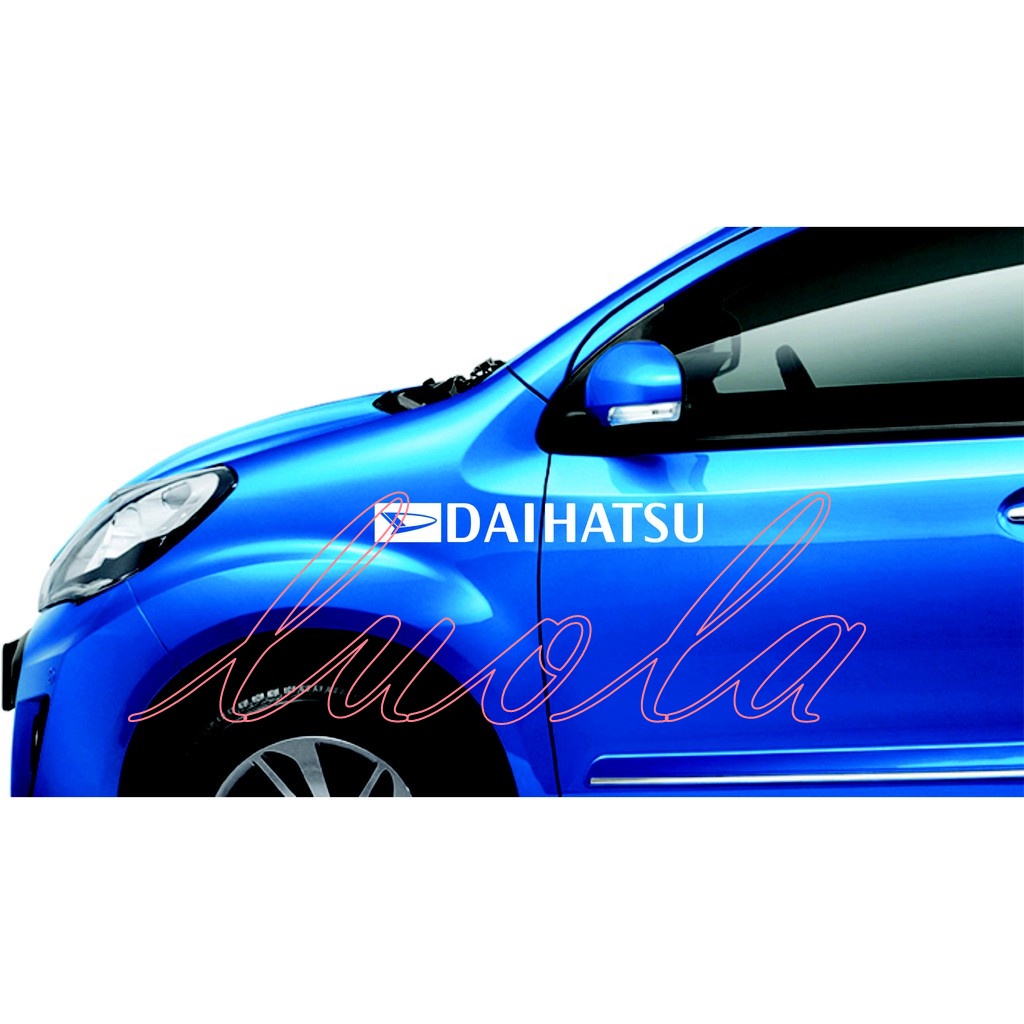 2pcs Daihatsu Design Car Fender Sticker (Ready Stock) | Shopee Malaysia