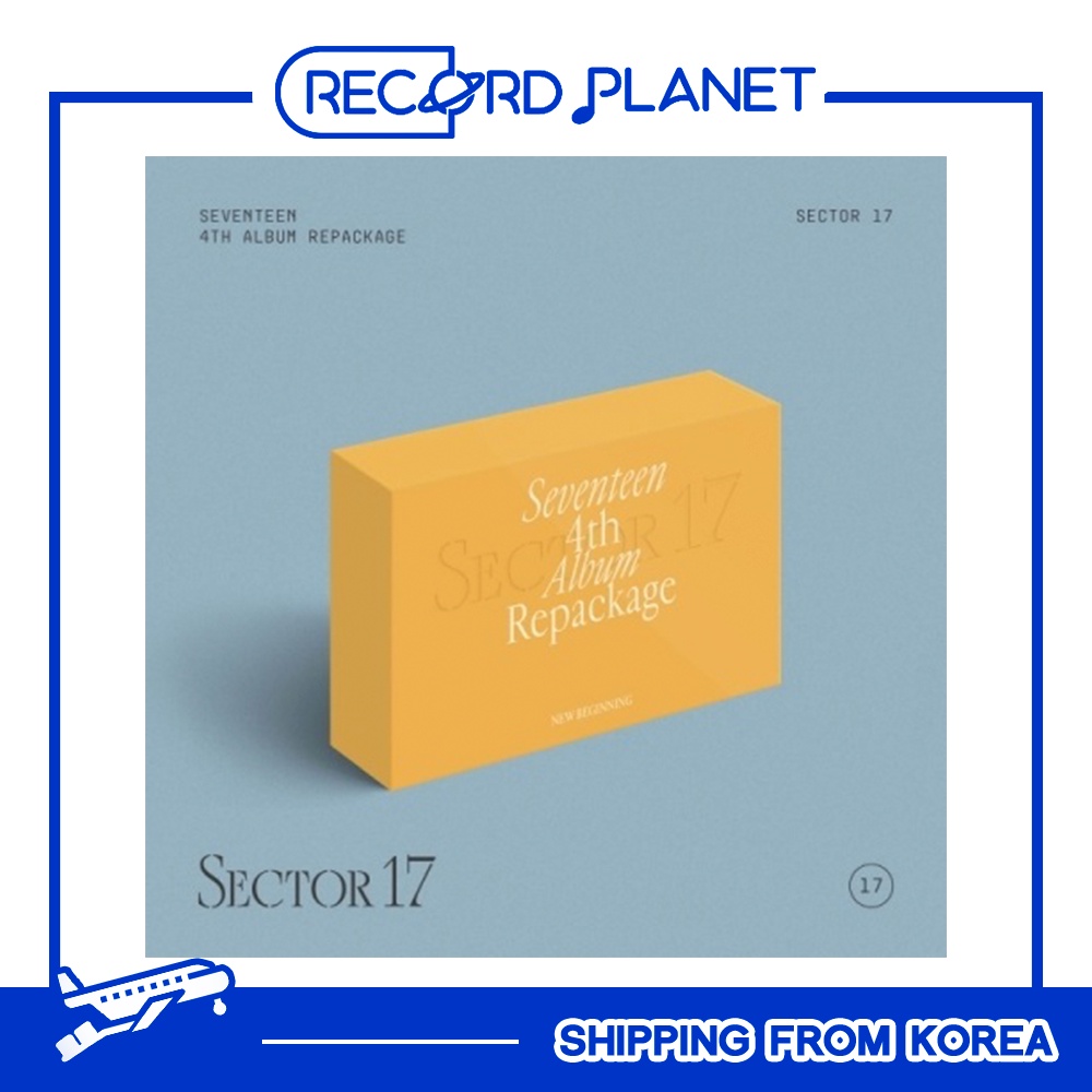 SEVENTEEN - SECTOR 17 The 4th Album Repackage KiT / KINHO + Free Gift ...