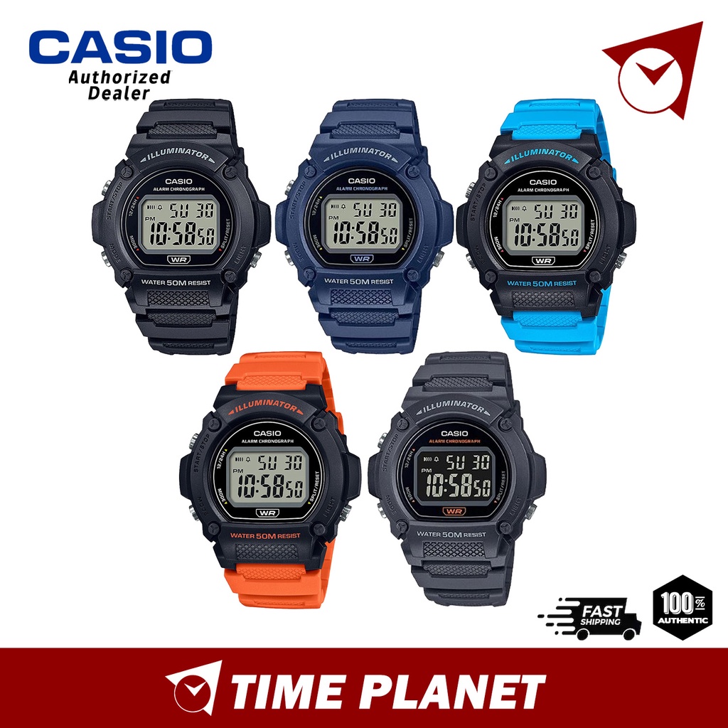 [Official Warranty] Casio Series Men Watch W-219H-1A / W-219H-2A / W ...