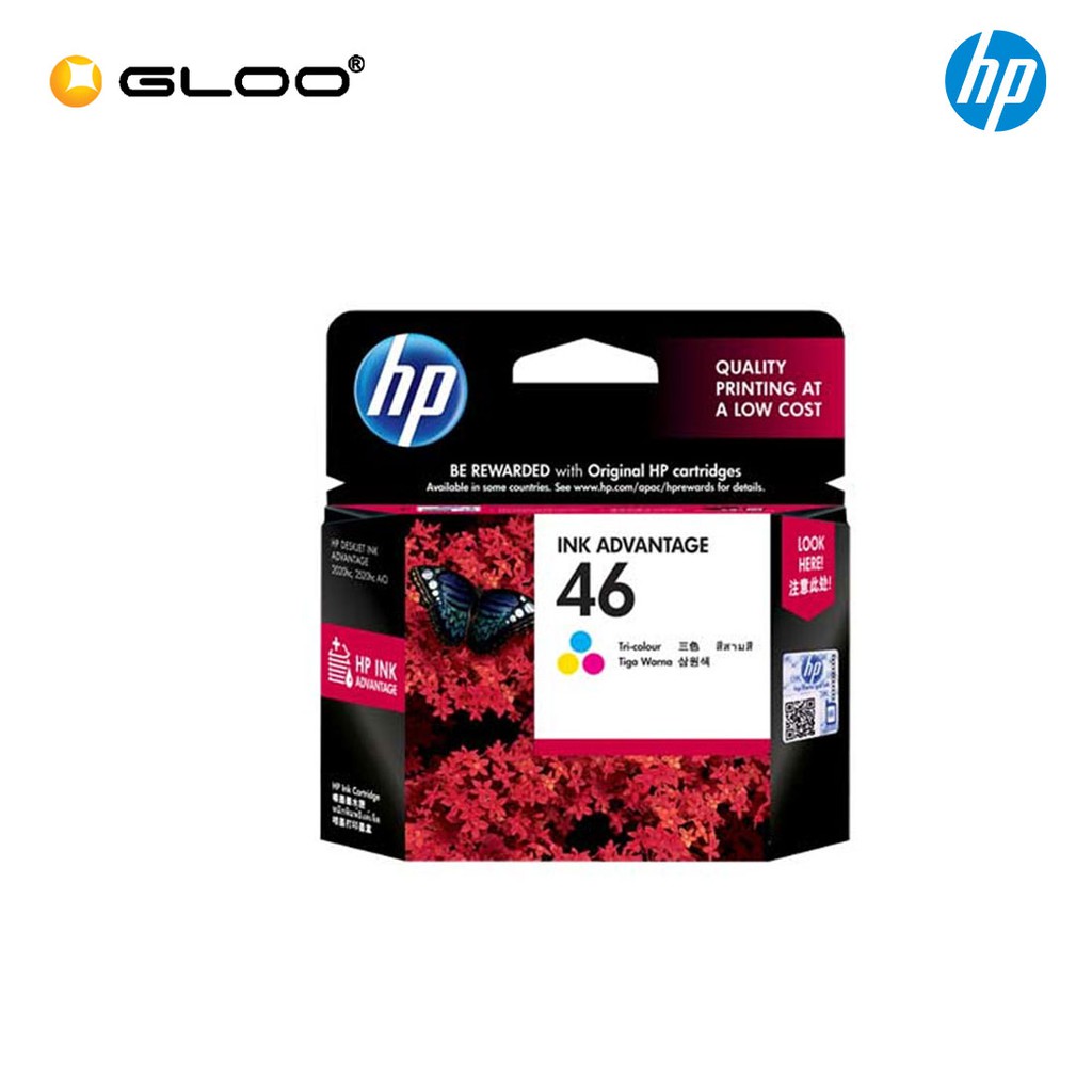 HP 46 Tri-color Original Ink Advantage Cartridge CZ638AA - Compatible ...