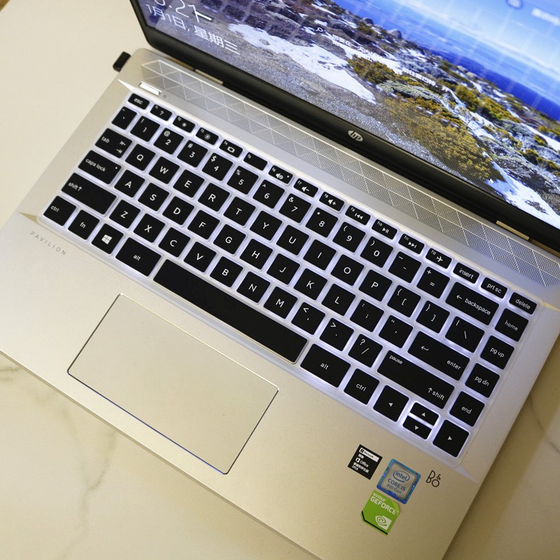 Silicone pad laptop keyboard cover for HP Pavilion 14 Series 14 inch 14 ...