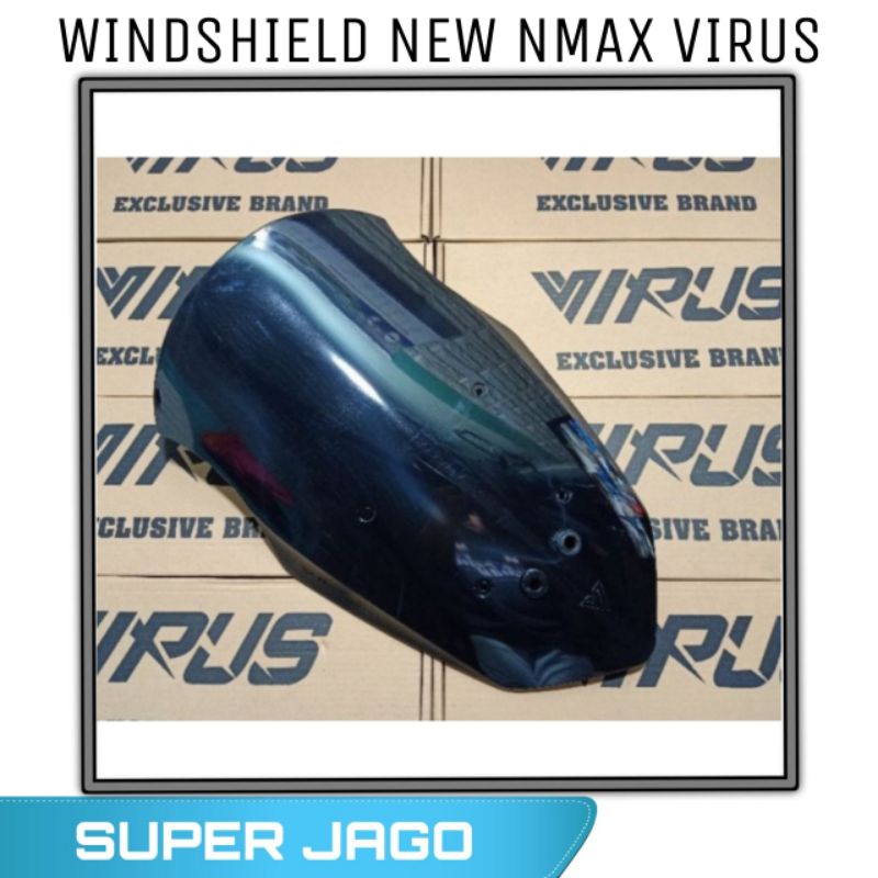 New Nmax 2020 2021 2022 V2 Front Windshield Visor V2 Virus Anti Shatter ...