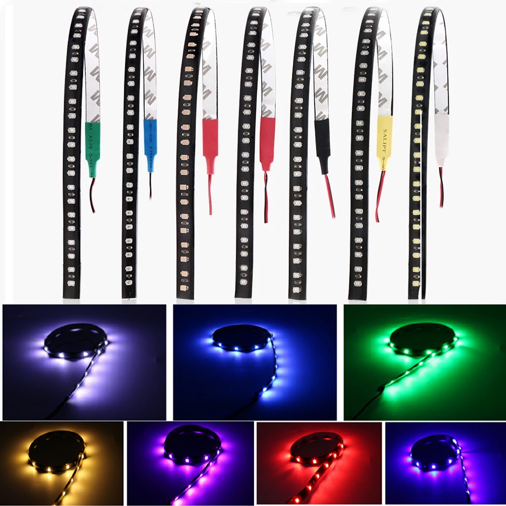 1X Super Bright 30cm 15 SMD 1210 LED Flexible Waterproof LED Strip ...