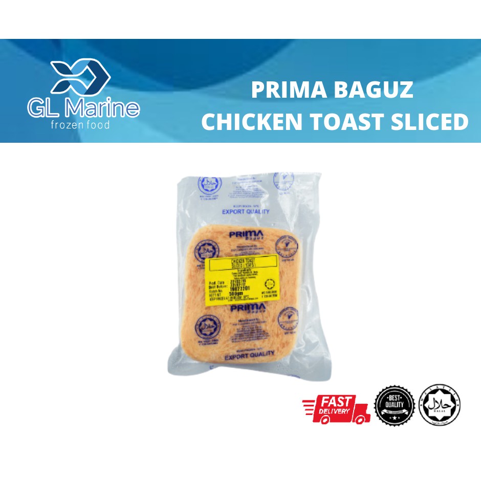 PRIMA BAGUZ CHICKEN TOAST SLICED | Shopee Malaysia