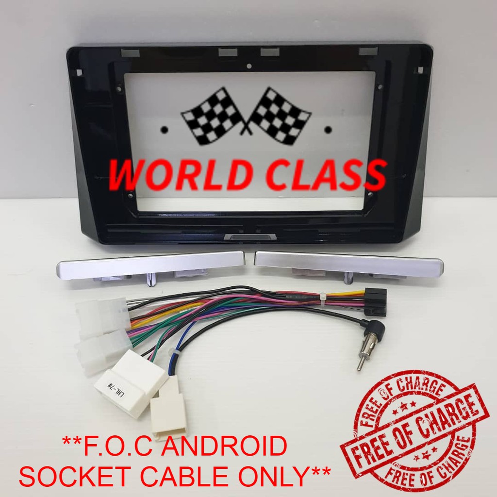 TOYOTA ALTIS 2019-2021 10" ANDROID CASING (FREE PLUG AND PLAY CABLE ...