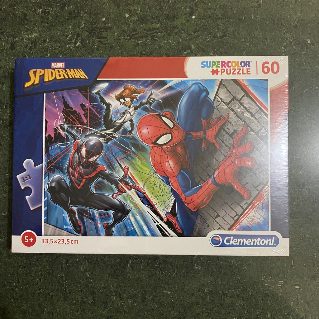 Clementoni Spiderman Supercolor Puzzle Games 60 pcs | Shopee Malaysia