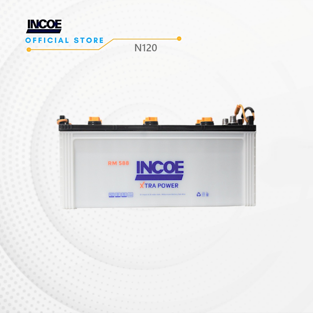 INCOE N120 Conventional Wet Battery / Klang Valley | Shopee Malaysia