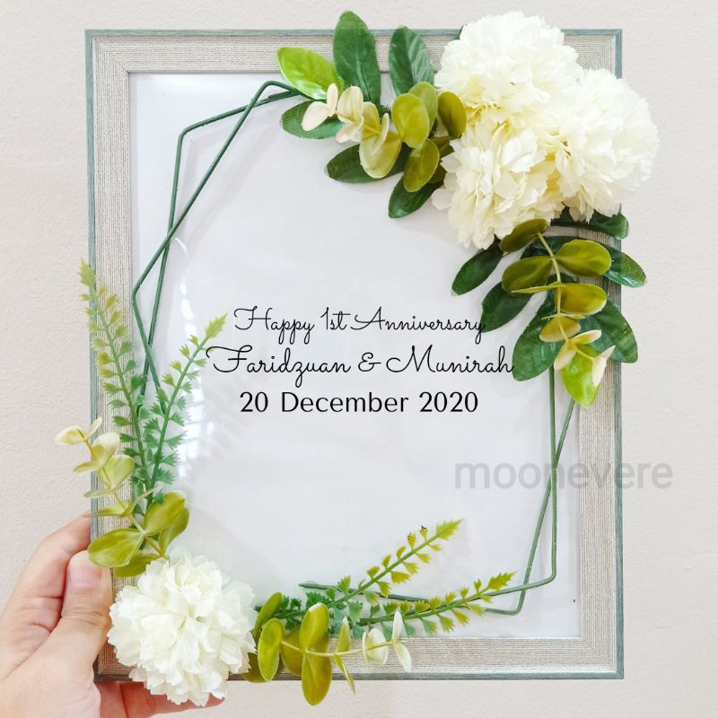 🔥READY STOCK🔥FRAME DUIT HANTARAN MURAH BAJET BUNGA CANTIK KAHWIN MAS ...