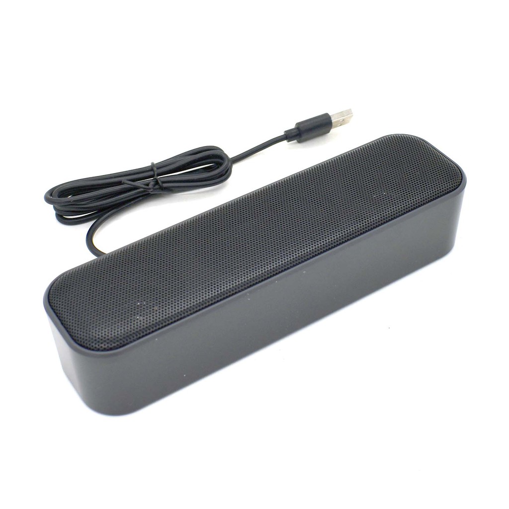 USB Powered Soundbar Desktop Speaker Wired Computer Sound Box for TV ...