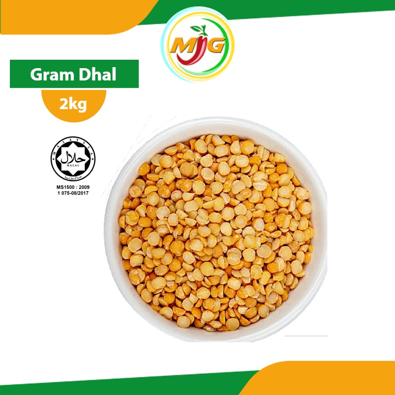 Gram Dhal / Kadalai Parupu / Chana Dhal - 2kg | Shopee Malaysia