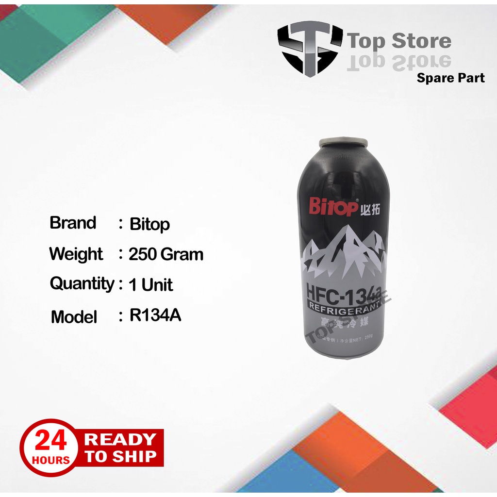 Bitop Refrigerator Gas R134A 250Gram | Shopee Malaysia