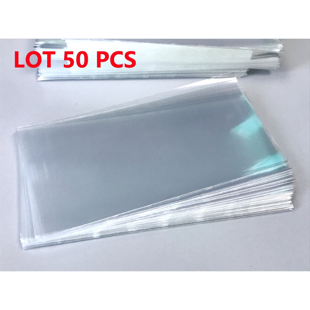 OPP Plastic sleeve 3.5 x 7 inch Banknote , Stamp protector sleeve 50 ...